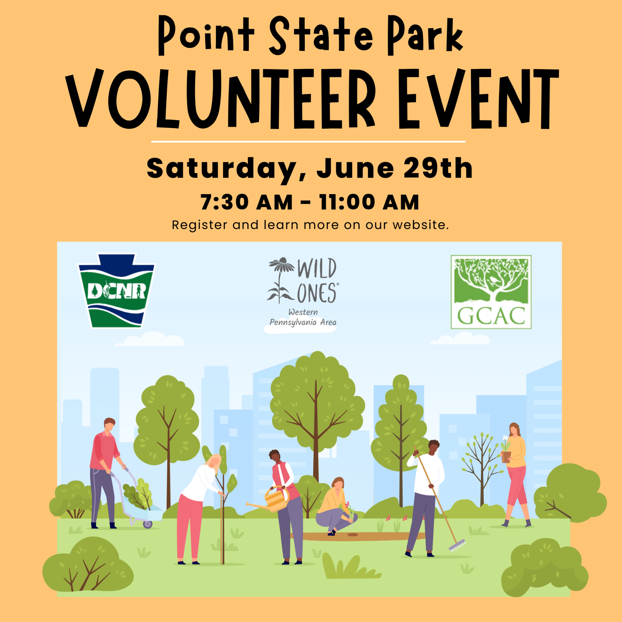Volunteer at Point State Park on June 29th - Wild Ones Western Pennsylvania